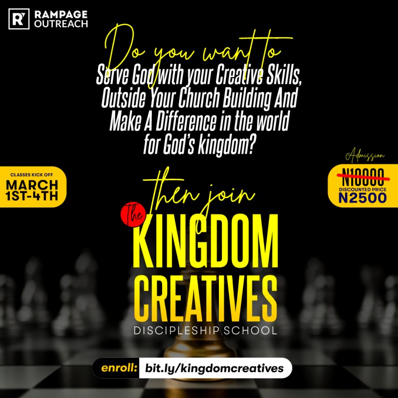 Buy Kingdom Creatives Discipleship School Intensive By Eyitope Lala On