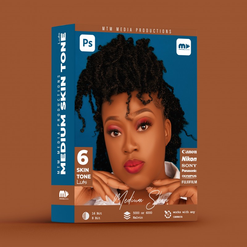 Buy Medium Skin Tone LUT's by MTM Media Productions on Selar