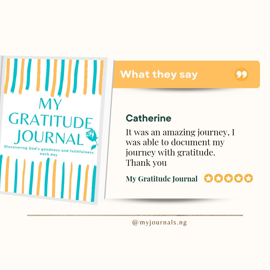 Buy My Gratitude Journal by My Journals on Selar