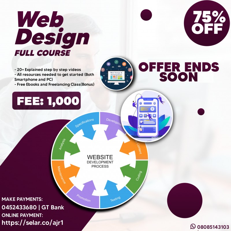 Buy Web design Full Course by NG TV on Selar