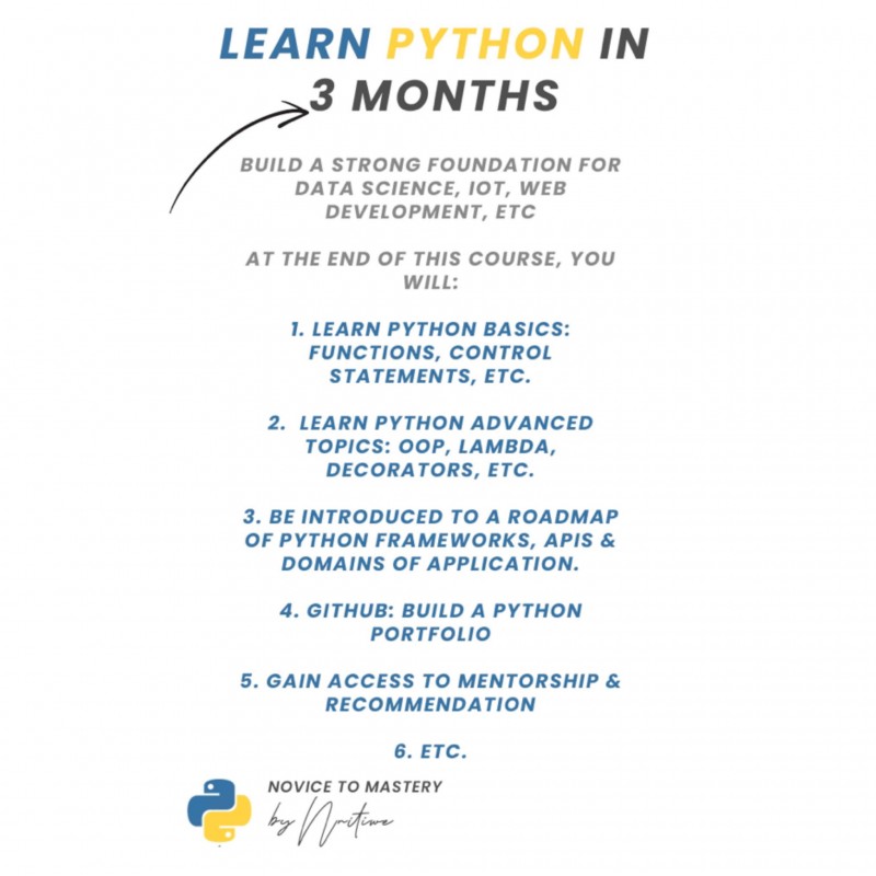 Buy LEARN PYTHON: Novice to Mastery by Samuel Theophilus on Selar