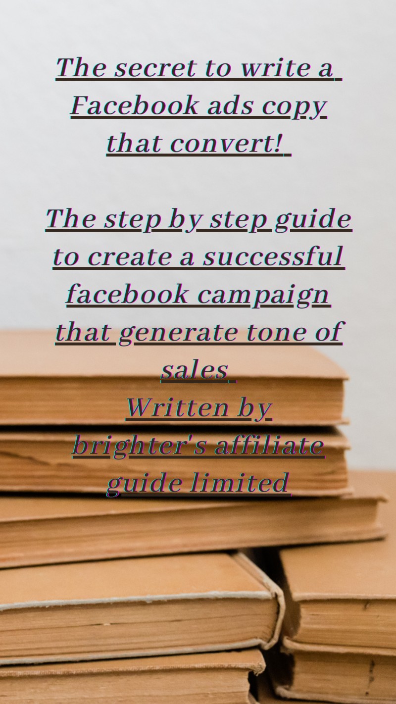 Buy The secret to write a successful facebook ads, step by step guide ...