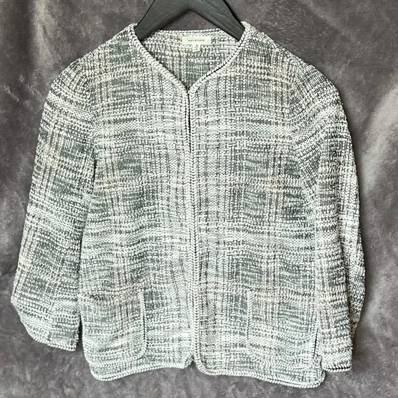 Buy Tweed knit bomber jacket by PADOYABLE GREAVES on Selar