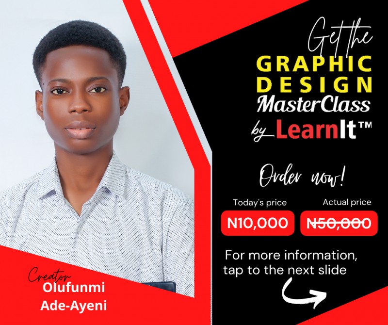 Buy Graphic Design MasterClass by Unique Kendrick on Selar