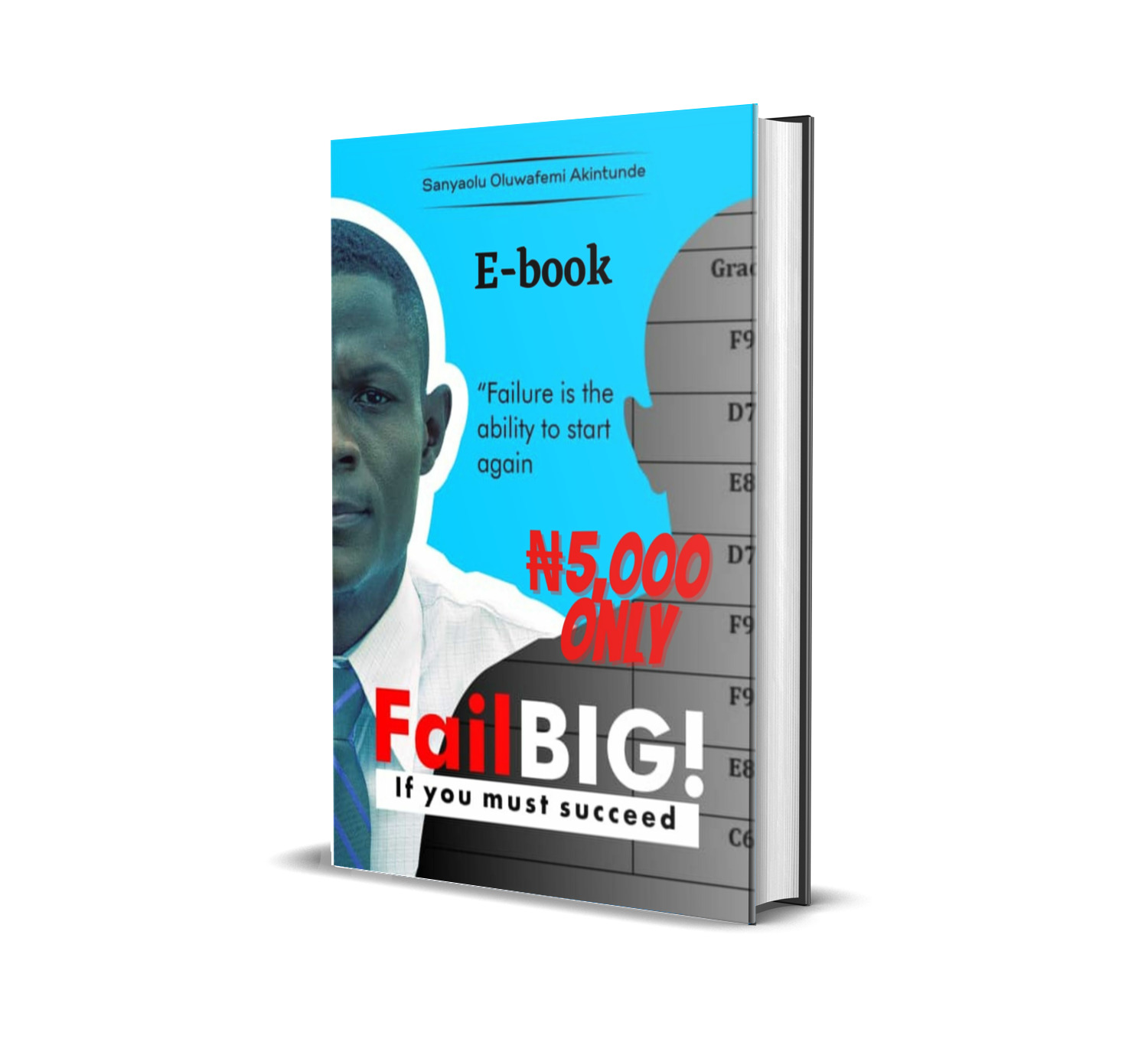Get Preview Copy of the Book (Fail Big! If You Must Succeed) by ...