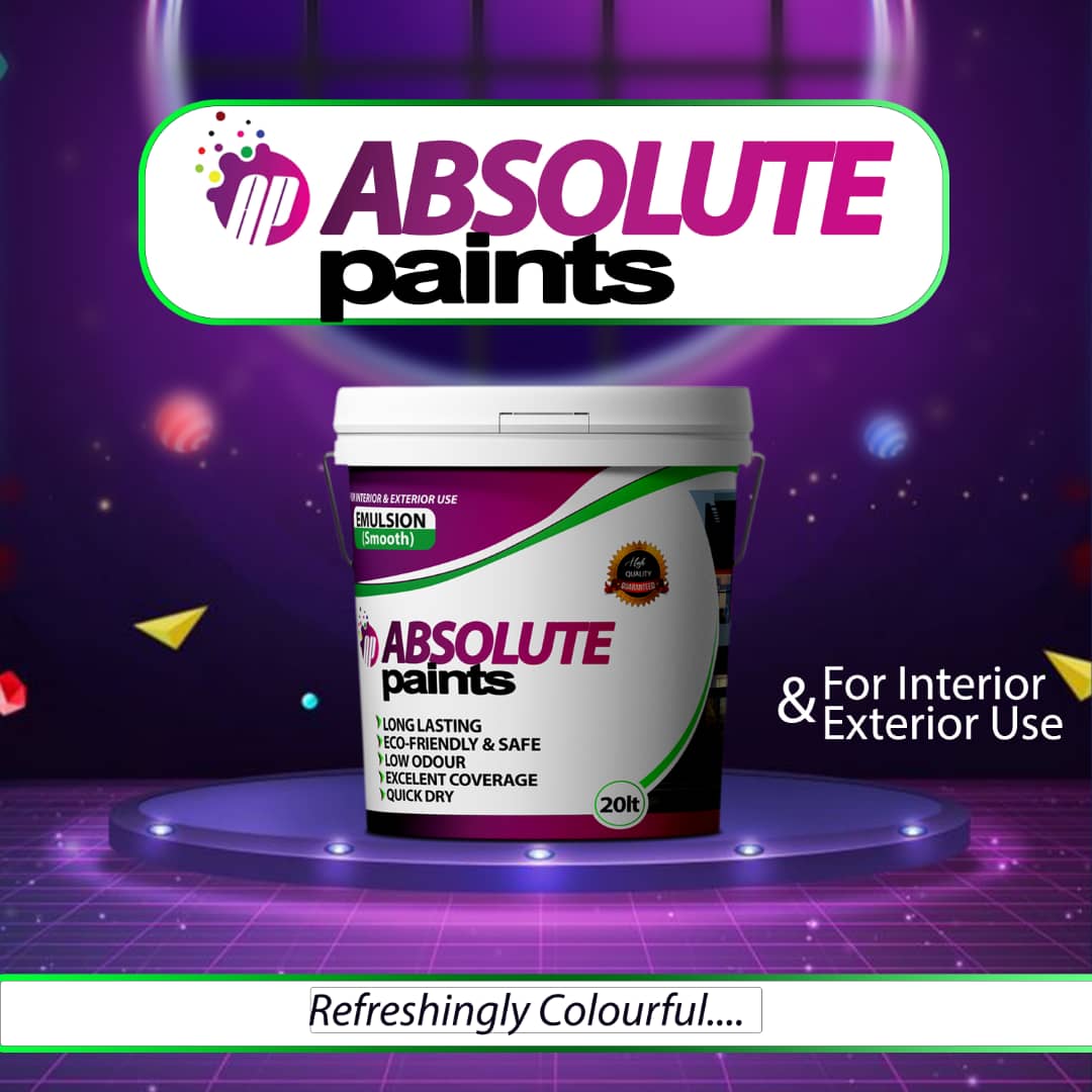 Buy Absolute Smooth (Emulsion Paints) 20lts by Absolute Paints on Selar