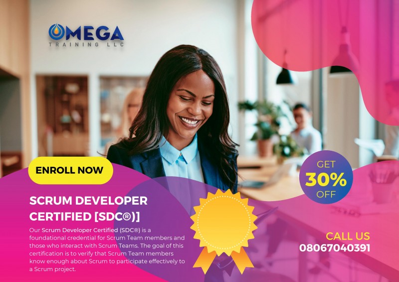 Buy Scrum Developer Certified (SDC®) | [US Accredited] by Omega Training LLC on Selar