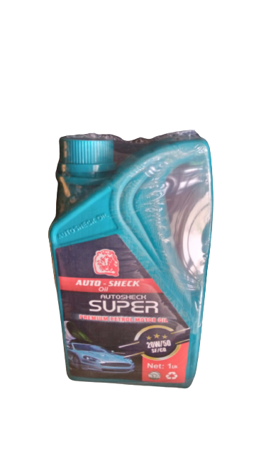 Buy AUTO- SHECK SUPER PREMIUM MOTOR OIL - 1 Ltr by Paul Udo Samuel on Selar