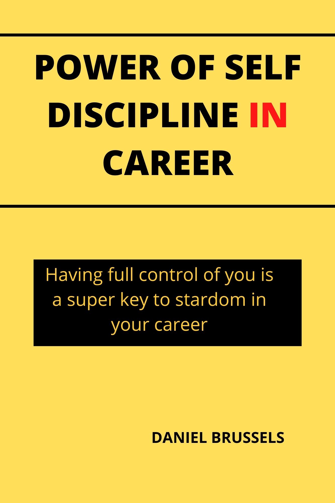 Buy POWER OF SELF DISCIPLINE by Pearl Chizy Global Store on Selar