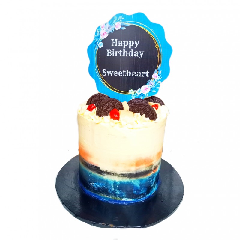Buy 6" Double Layer Buttercream Cake by io cakes n chops on Selar