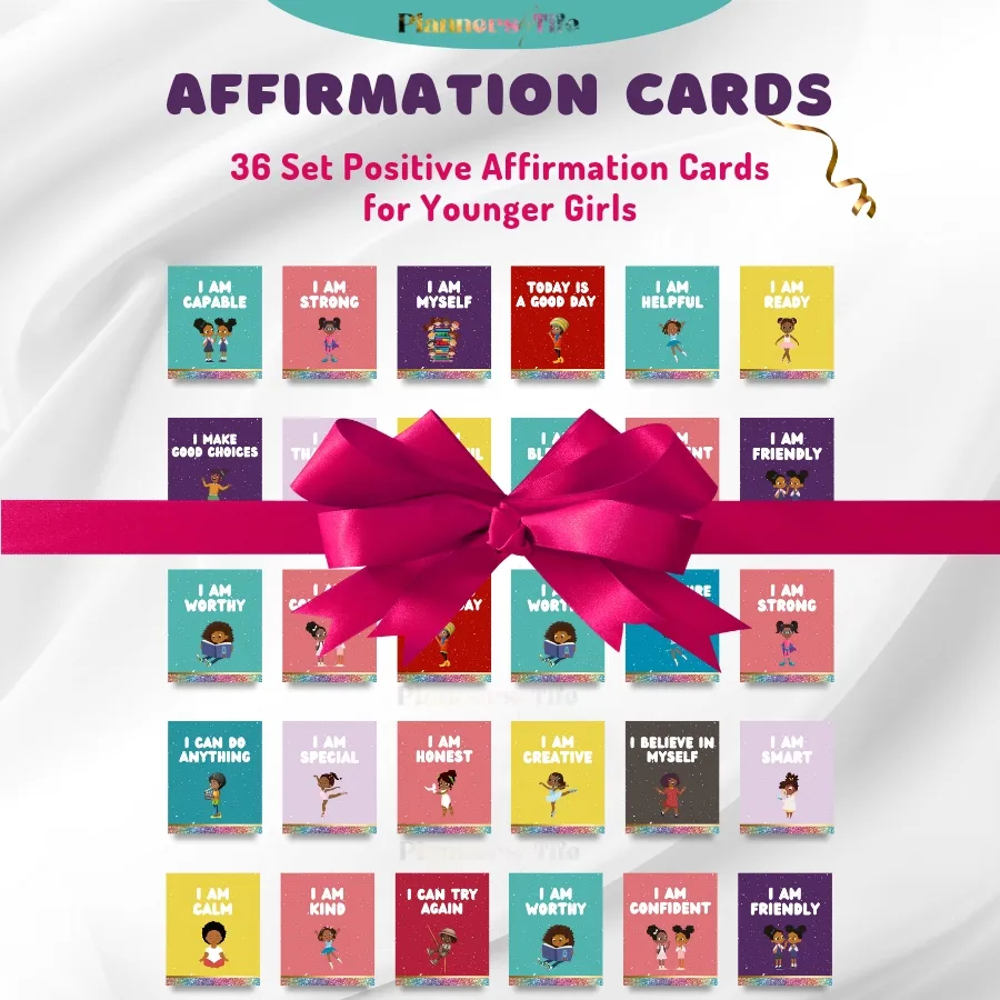 Buy Affirmation Flash Cards by plannersbytife on Selar