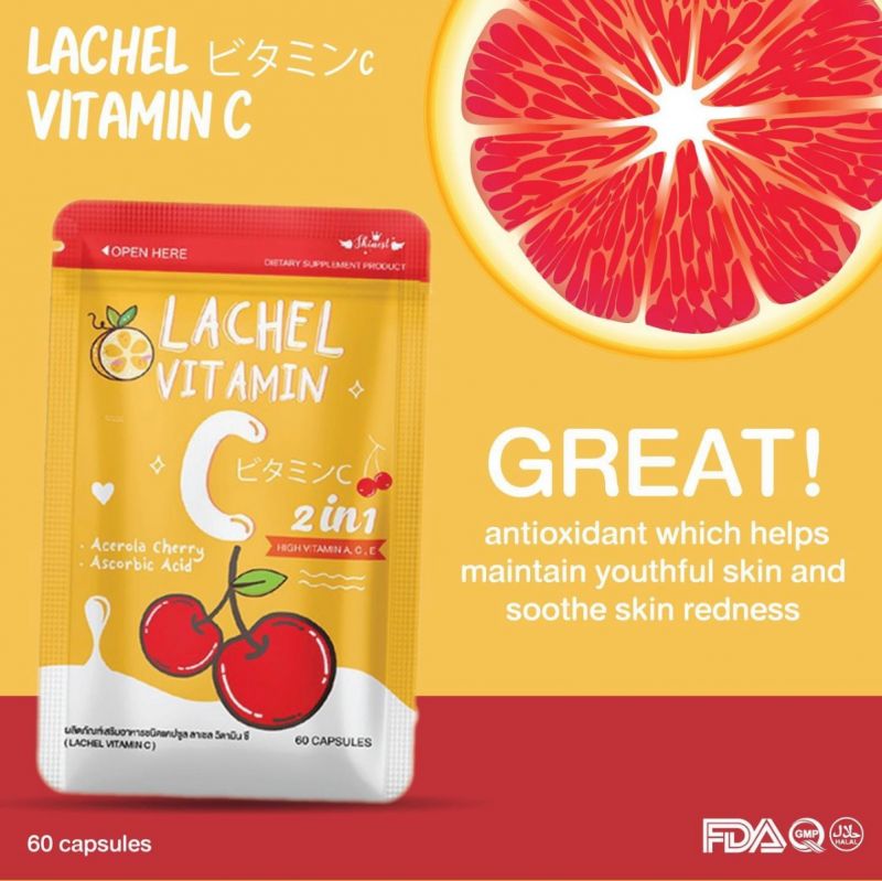 Buy Lachel Vitamin C Capsule by Renewed Beauty Cosmetiques on Selar