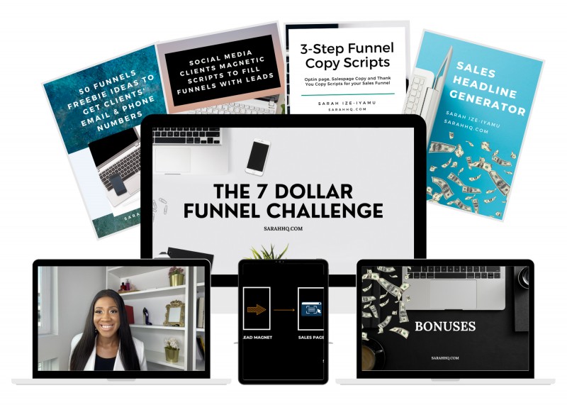 Buy The 7 Dollar Funnel Challenge: How to make money Daily using a ...