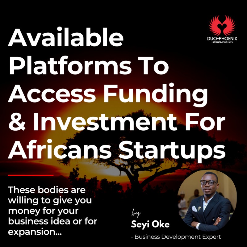 Buy Available Platforms To Access Funding & Investment For Africans ...