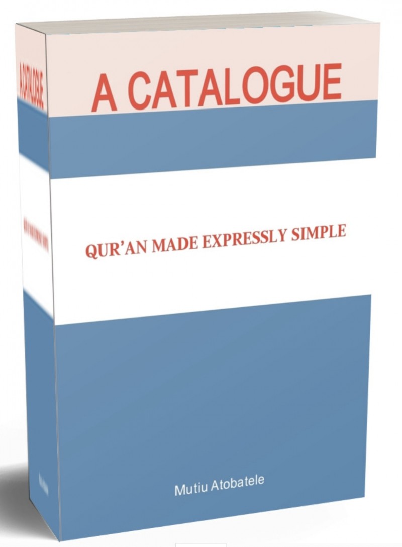 Buy CATALOGUE by Mutiu Atobatele on Selar