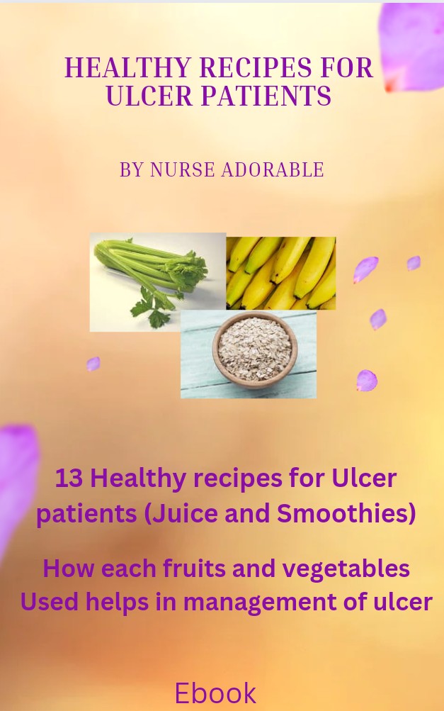 Buy Healthy recipes for Ulcer patients by Living healthy with Nurse ...