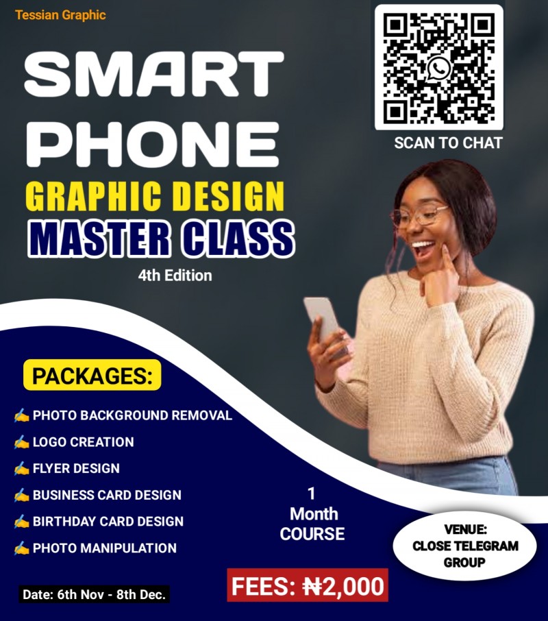 Buy SMARTPHONE GRAPHIC DESIGN by Tessy Chinenye on Selar