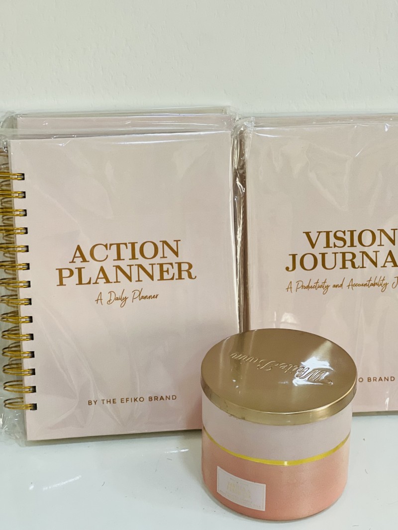 Buy The Vision Journal and Action Planner Bundle by THE EFIKO BRAND on ...