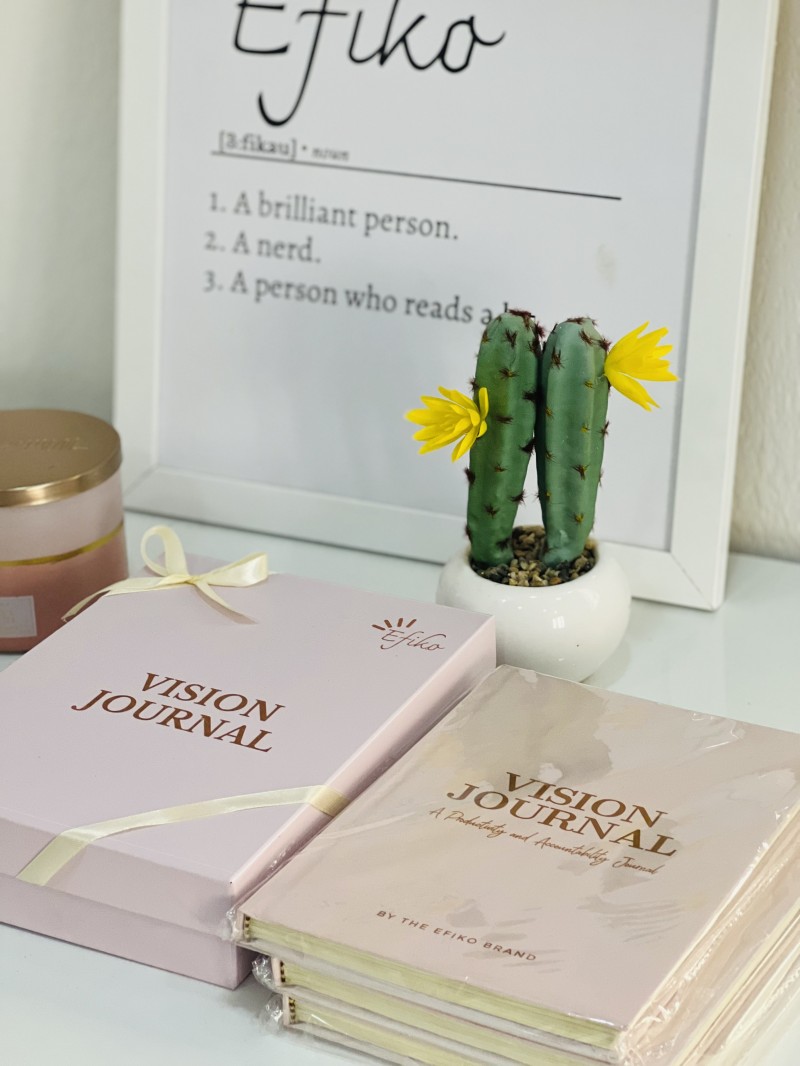 Buy Vision Journal by The Efiko Brand by THE EFIKO BRAND on Selar