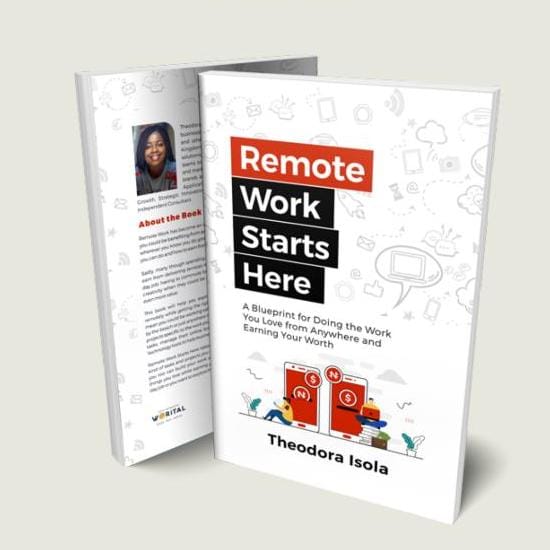 Buy REMOTE WORK STARTS HERE by Tiva Creative on Selar