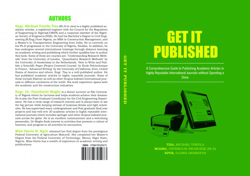 Buy GET IT PUBLISHED: A Comprehensive Guide to Publishing Academic ...