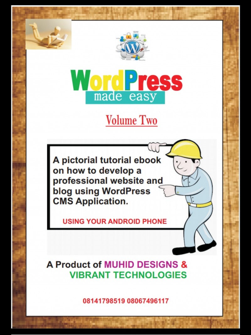 Buy Wordpress Made Easy ( Volume 2 ) by Agbaje Mutiu Olalekan on Selar