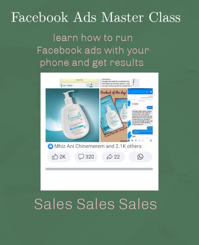 Buy Facebook Ads master class by Amadi Victoria on Selar