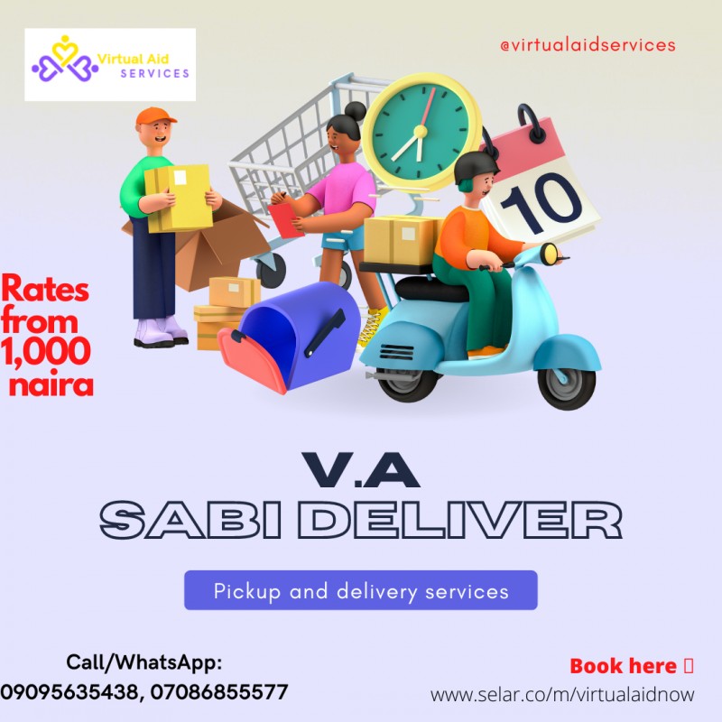 Buy Pickup and Delivery Service by Virtual Aid International on Selar