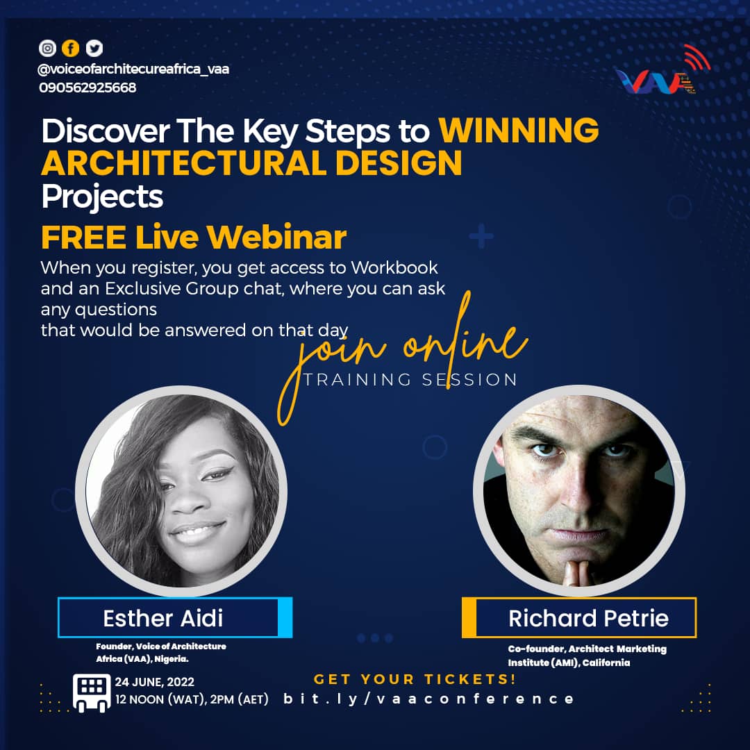 Get VIRTUAL CONFERENCE: DISCOVER THE KEY STEPS TO WINNING ARCHITECTURAL ...