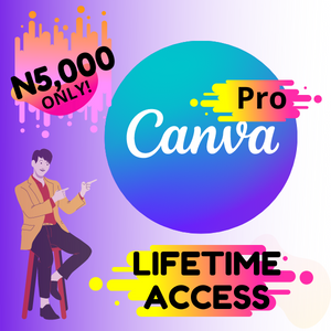 Buy YOUR CANVA PRO LIFETIME SUBSCRIPTION by Jimoh Ibrahim Olalekan on Selar
