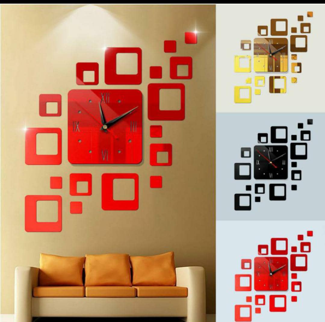 Buy ACRYLIC WALL CLOCK by WELLS OF SOLUTION ENTERPRISES on Selar