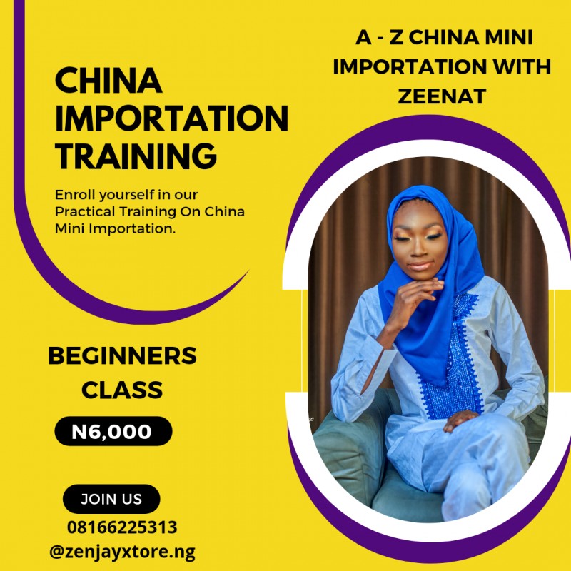Buy BEGINNERS CLASS CHINA MINI IMPORTATION by FADAIRO Mojisola Zainab on Selar