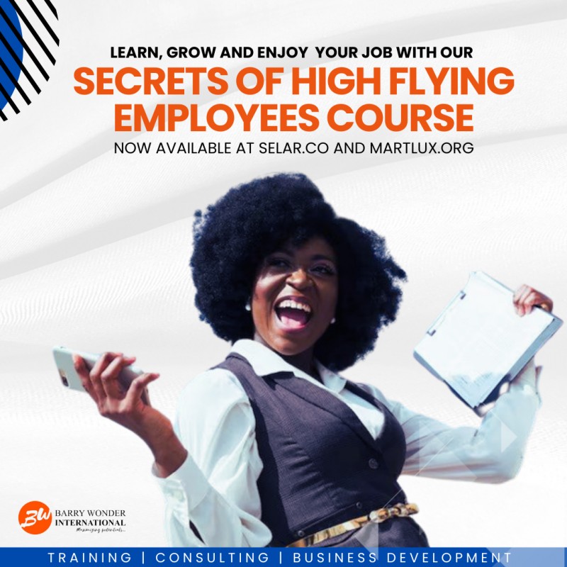 Buy Secrets of High Flying Employees by Barry Wonder International on Selar