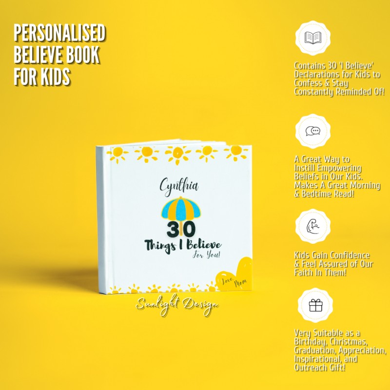 Buy Personalised Believe Book for Kids by 2Nurture Integrated Services ...