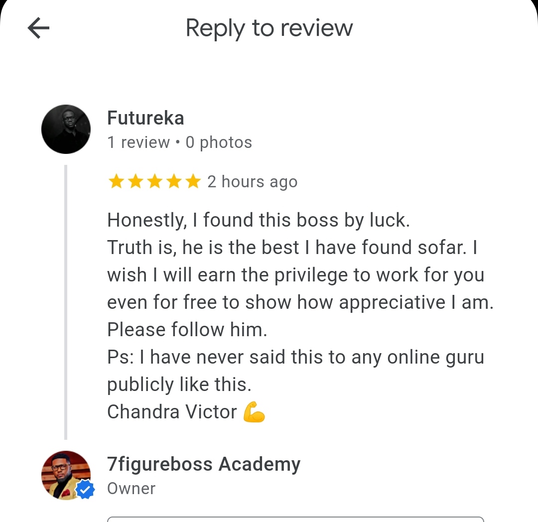 Buy One-on-One with 7figureBoss (One Hour Consultation) by 7figureboss Academy on Selar