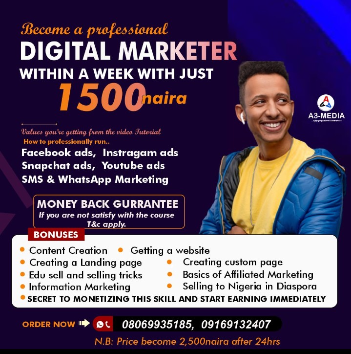 Buy Digital Marketing 101 by Ayoola Ayomide on Selar