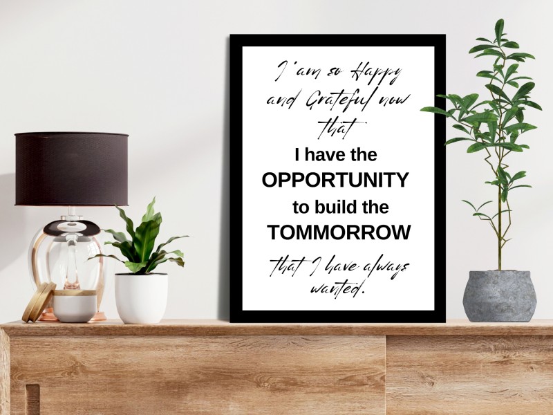 Buy Daily Affirmations Wall Art, Affirmations Poster, Gratitude ...