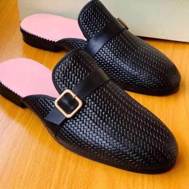 Buy Half Shoes (Mules) by AOT Footies on Selar
