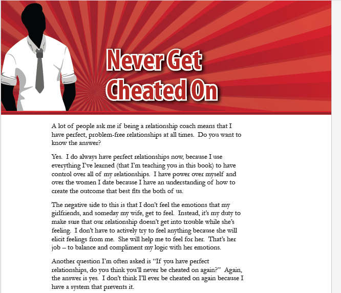 Buy Never get cheated on by MICHAEL OWEN on Selar