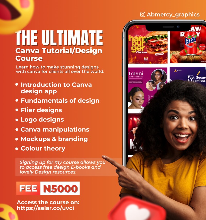 Buy The Ultimate Canva Tutorial /design course copy by Akinola ...