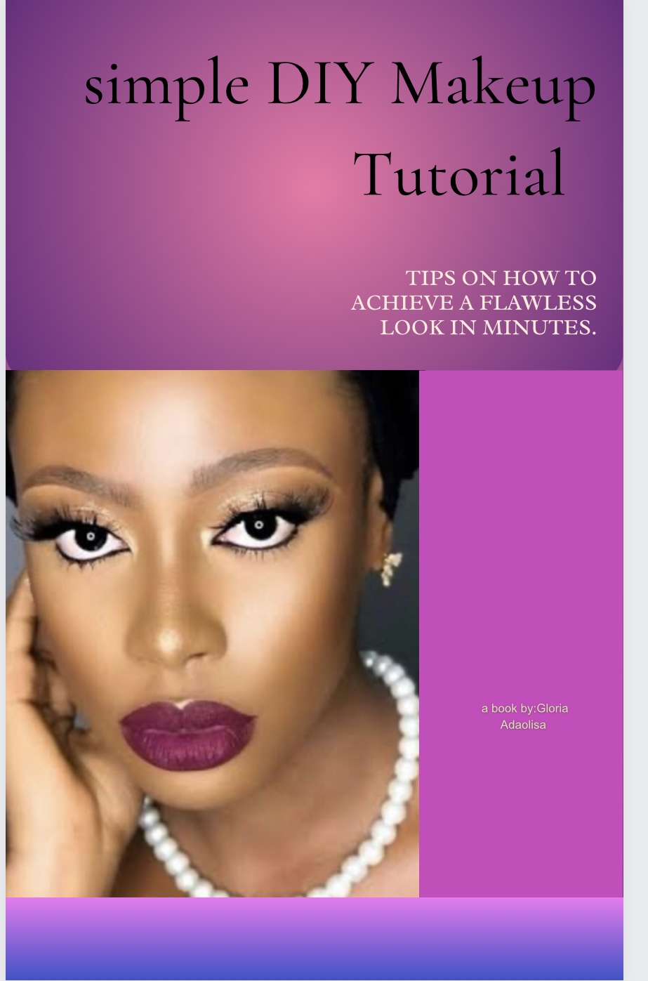 Buy Easy makeup tutorials for stay at home mom's and baddies by Anyaorah Adaolisa Gloria on Selar