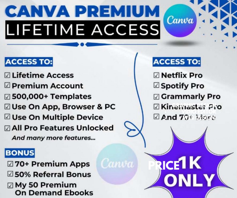 Buy Canva Pro by A. A Wayz on Selar