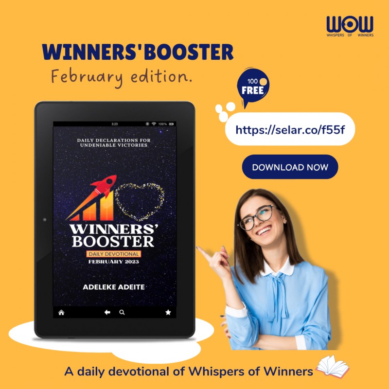 Get Winners Booster Daily Devotional February 2023 Edition. by Adeleke ...