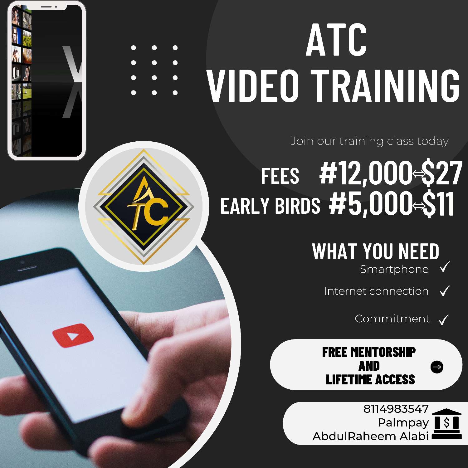 Buy ATC video training by Adroit on Selar