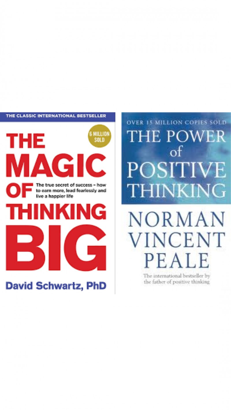 Buy The Magic of Thinking big x The power of positive thinking ...