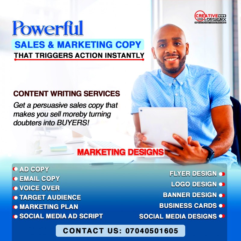 Buy HIGH-QUALITY CONTENT WRITING FOR YOUR BUSINESS by Creative cDesignx on Selar