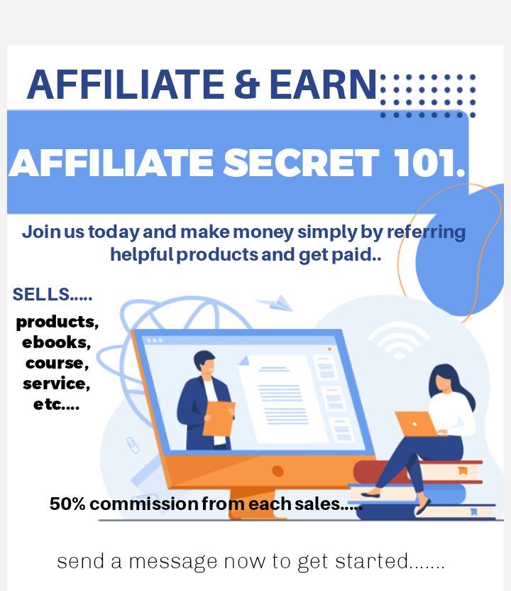 Buy Affiliate secret 101. by Affiliate secret 101.🚀🚀🚀 on Selar