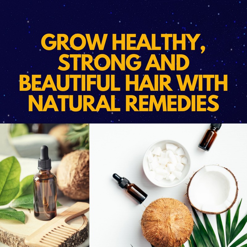 Buy Homemade Natural Remedy for Hair Loss + Fruits and Supplements to ...