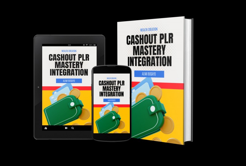 Buy CASHOUT PLR MASTERY by Alimi Busayo on Selar