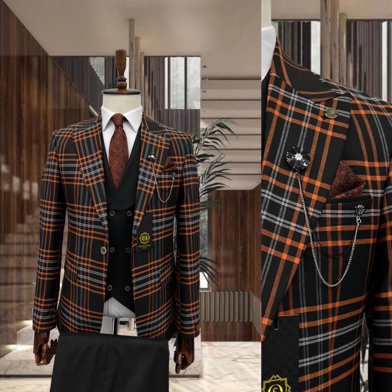 Buy Check Suits by Amanel Apparel on Selar